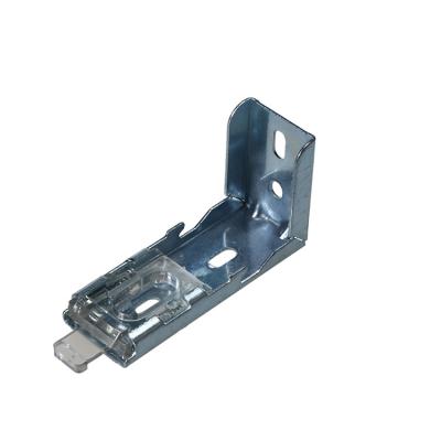 China Stainless Steel Window Blind Mounting Brackets Zebra Blind Ceiling Bracket en venta