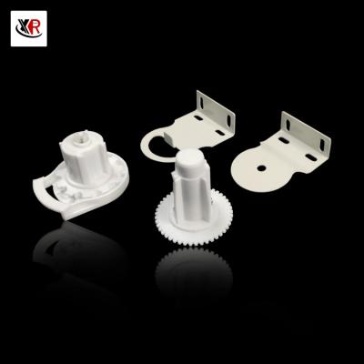 Cina White 28Mm Plastic Roller Blind Components Curtain Parts Free Sample in vendita