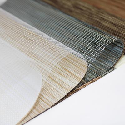 China 2023 The Most Popular Curtain Designs Linen Like Zebra Blinds Fabric zu verkaufen