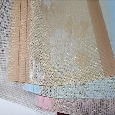 Cina Customized color B70 polyester blackout zebra roller blinds fabric for office and living room in vendita