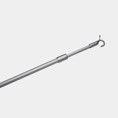China Curtain Track Seamless Roman Aluminum Alloy Cordless Curtain Manual Push Pull Hand Pull Rod Te koop