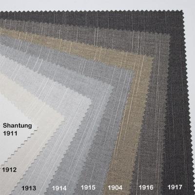 Cina Newly 100% Polyester Elegant Blackout Most Popular Colors Roller Blinds Fabrics in vendita