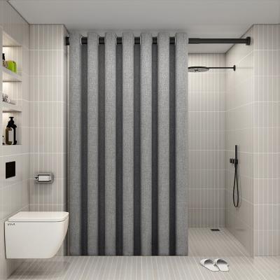 Cina Shower Curtain Waterproof Bathroom Curtain Plus Polyester Shower Curtain in vendita