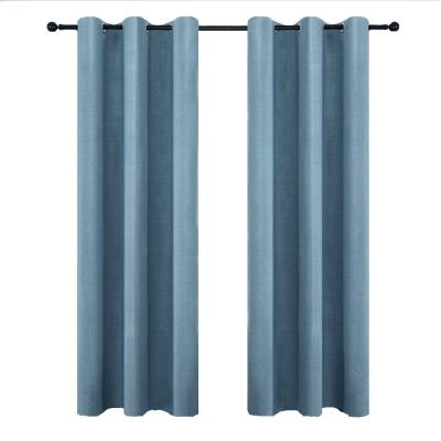 Cina Wholesale Hot-Selling Cheap Fashion Customize Fabric Blackout Curtain For The Living Room in vendita