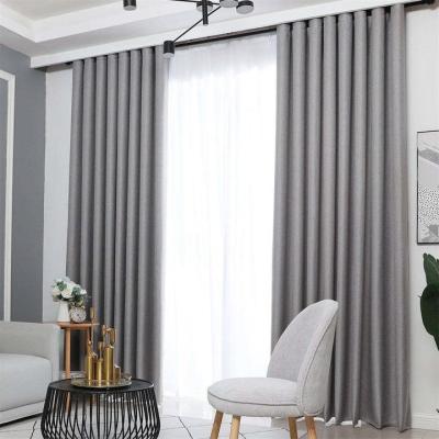 中国 Wholesale Substantial Cheap Linen High blackout and sun protection curtains Living Room 販売のため