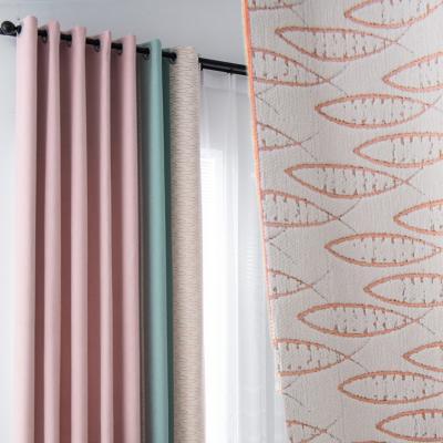 Cina Wholesale Hot Sale Multi-color Seamless Connect High Quality Modern design blackout curtain for home in vendita