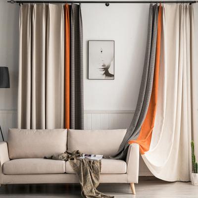 Cina Blackout Xirui Fabric Curtain Decorative Wholesale Living Room Bed Room in vendita