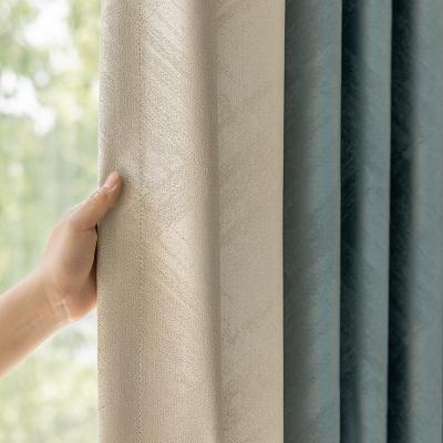 Cina Blackout Office Latest Blackout Linen Cotton Fabric Curtain Material Fabric in vendita
