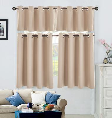 Cina Hot selling China popular 100% polyester fabric for cheap and black out curtain in vendita