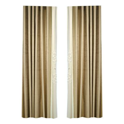 Cina Wholesale French palace luxury modern Baroque heavy industry jacquard lace lace patchwork curtains in vendita