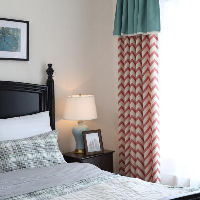 Cina Good sale Modern American jacquard cotton curtain fabric in vendita