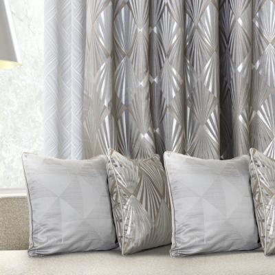 Cina Good quality European and American glossy fabric shell jacquard curtains in vendita