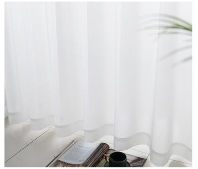 Cina Good sale Chiffon thickened diamond anti scratch gauze transparent gauze curtain gauze curtain in vendita