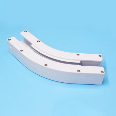 China Good Quality Motorized Curtain Track Motorized Curtain Track Curtain Accessories Turning barge 135 degrees à venda