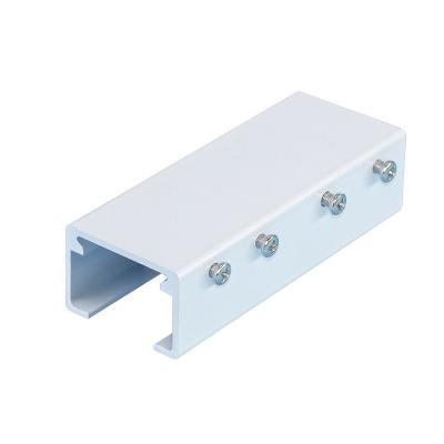 China Hot selling curtain track accessories Shangfei S curtain rail connection strip à venda