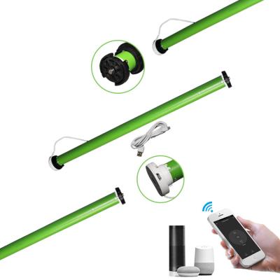 Cina Good Quality electric hot sale Home motorized roller zebra blinds window smart home wifi blinds motor in vendita