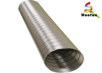 Cina Condotta di alluminio rigida dei semi a prova di fuoco Stretchable per ventilazione della serra in vendita