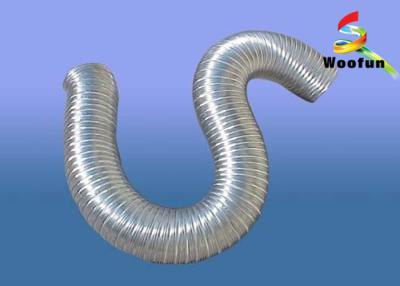 Cina Condotta di alluminio rigida dei semi a 6 pollici, canalizzazione flessibile di ventilazione termoresistente in vendita