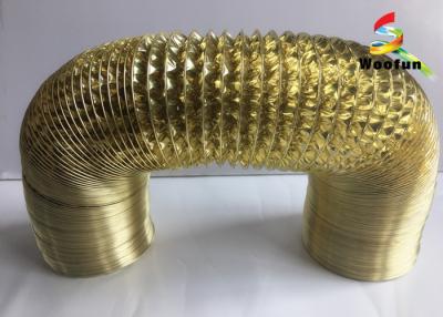 Cina Stretchable isolato canalizzazione flessibile di ventilazione del di alluminio per i sistemi di HVAC in vendita