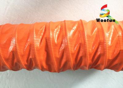 Cina PVC a 8 pollici della condotta flessibile ad alta temperatura dei sistemi di HVAC rotondo con il fermaglio del ferro in vendita