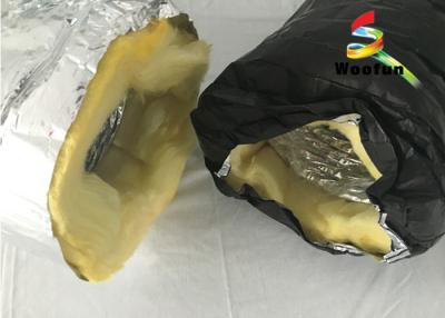 Cina Canalizzazione flessibile isolata 100mm di alluminio di ventilazione rotonda con a un solo strato in vendita