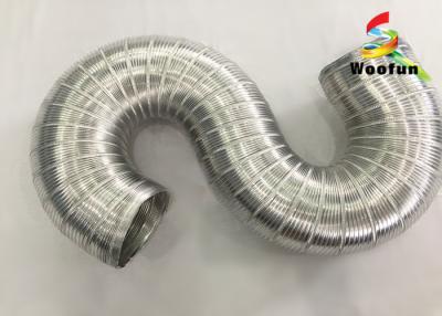 Cina Tipo tubo di alluminio rigido di ventilazione dei semi di alluminio rigidi della condotta dei semi della stagnola dell'acciaio inossidabile in vendita