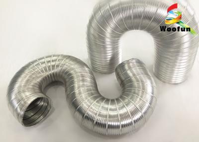 Cina Tubo flessibile di alluminio della condotta di ventilazione rigida a prova di fuoco termoresistente dei semi in vendita
