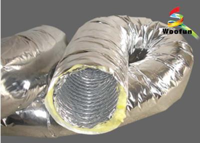 Cina Canalizzazione flessibile isolata condizionamento d'aria flessibile per l'applicazione di ventilazione in vendita