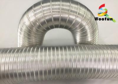 中国 耐熱性適用範囲が広い空気アルミニウム送風管の半堅い火Retardent 販売のため