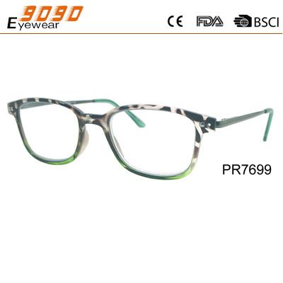 China Nueva llegada, vidrios de lectura plásticos de la venta caliente, con la lente multifocal, conveniente para los hombres y las mujeres en venta