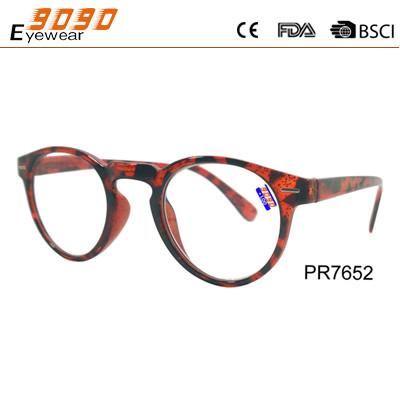 China Vidrios de lectura plásticos de la nueva llegada y de la venta caliente, bisagra de la primavera, conveniente para las mujeres en venta