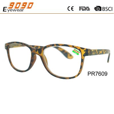 China Vidrios de lectura calientes del estilo de la venta con el marco plástico, remache en el marco, bisagra de la primavera en venta