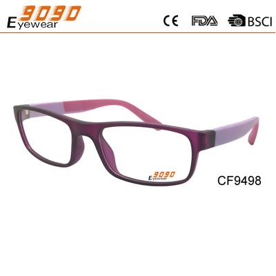China Marco óptico de moda del CP, bisagra especial del metal, dos colores en el templo en venta