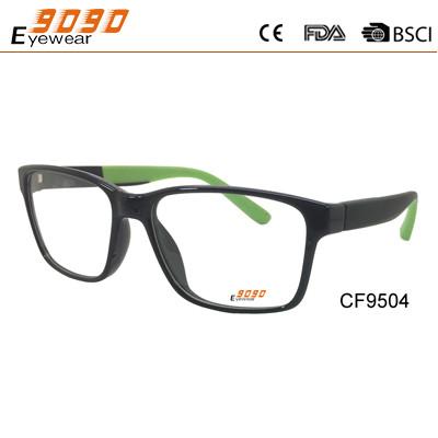China 2018 marcos ópticos del CP del nuevo estilo, diseño de moda, marco, convenientes negros para los hombres y las mujeres en venta