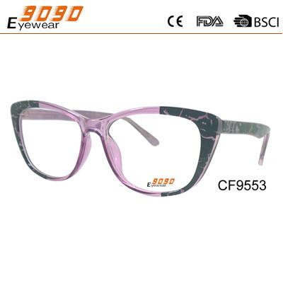 China Vidrios ópticos del CP de la inyección diseño de moda del marco del mejor, convenientes para las mujeres en venta