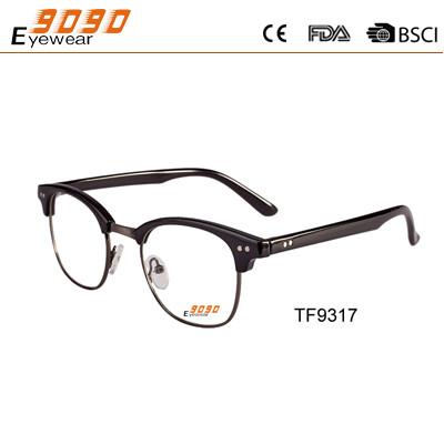 China Vidrios de la inyección tr90 diseño de moda del marco del mejor, convenientes ópticos para las mujeres y los hombres en venta