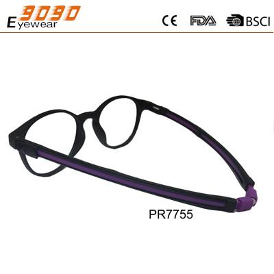 China Las gafas de lectura ovales unisex de moda, hechas de plástico, Temple se pueden extender y cuelgan magnéticamente. en venta