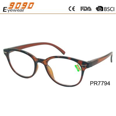 China 2018 nuevos vidrios de lectura del color del caramelo del diseño con la primavera se articulan, conveniente para los hombres y las mujeres en venta