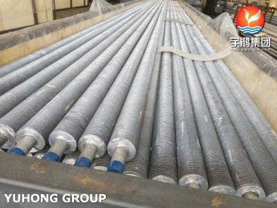Chine Tubes à aileron extrudées avec tube de base ASTM A269 TP304 AL1060 Aileron appliqué à l'échangeur de chaleur à vendre