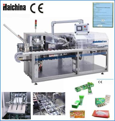 Cina Macchina d'inscatolamento automatica farmaceutica/attrezzatura per imballaggio orizzontale in vendita
