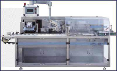 Cina Macchina d'inscatolamento automatica di certificazione DZH 120 del CE, bottiglia nella macchina del cartone in vendita