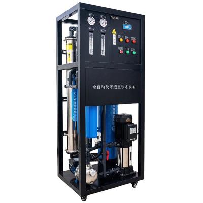 China New 500 Litres Per Hour Industrial Water Purification Machinery Desalination Rate Water Treatment Equipment for sale