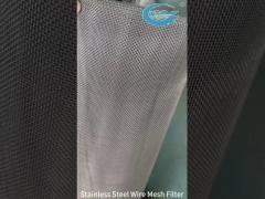 316 스테인리스 스틸 필터  Mesh 고온 저항성 내구성 스크리닝