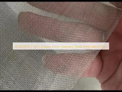 οθόνη 2-635 2mm 400X2800 φίλτρο πλέγματος καλωδίων ανοξείδωτου