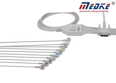 Cina Undetachable HP Ecg Machine Cable in vendita