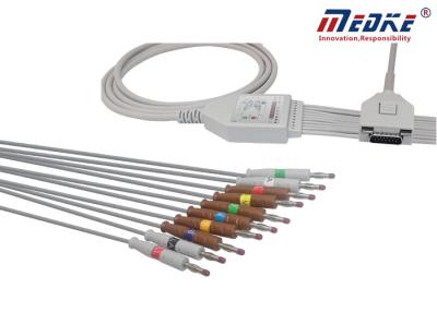 China El IEC de Fukuda KP-500 fijó el cable de la máquina del ECG del plátano el 1.2m en venta