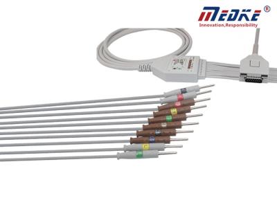 China Fukuda de una pieza yo cable de Ecg de la ventaja de KP-500 ISO13485 10 en venta