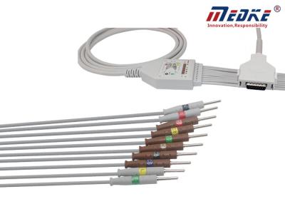China La aguja fijó 15 el cable de la máquina del ECG de Fukuda Denshi Fx101 de los pernos en venta