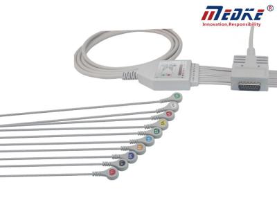Cina Il cavo di Burdick 10 ha protetto la rottura fissa AHA 012-0700-00 del cavo di elettrocardiogramma in vendita