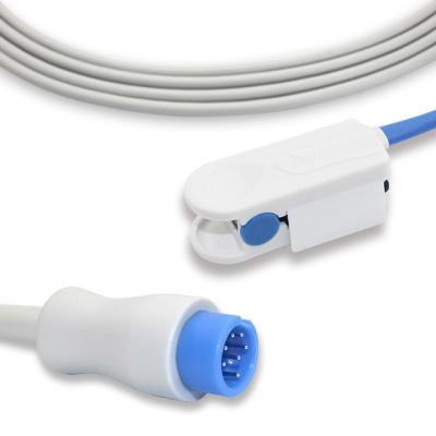 China Reusable 10ft 7pin Finger Clip Spo2 Sensor For Mindray T5/T8 for sale
